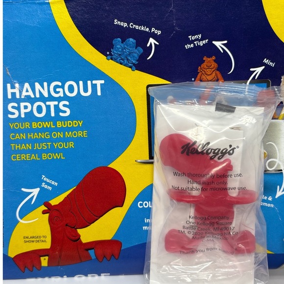 Kellogg'S | Toys | Kelloggs Toucan Sam Bowl Buddy Hangout Spots Cereal ...